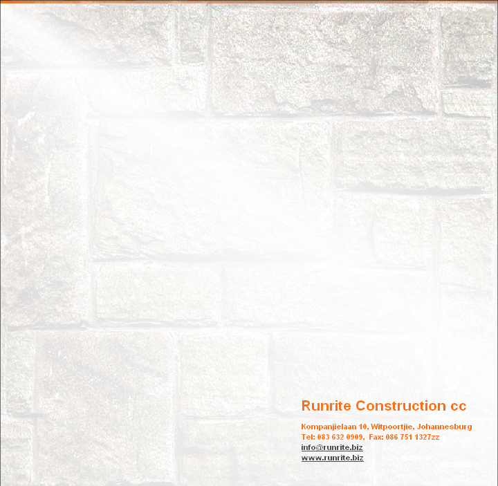 Runrite Construction :: About Us